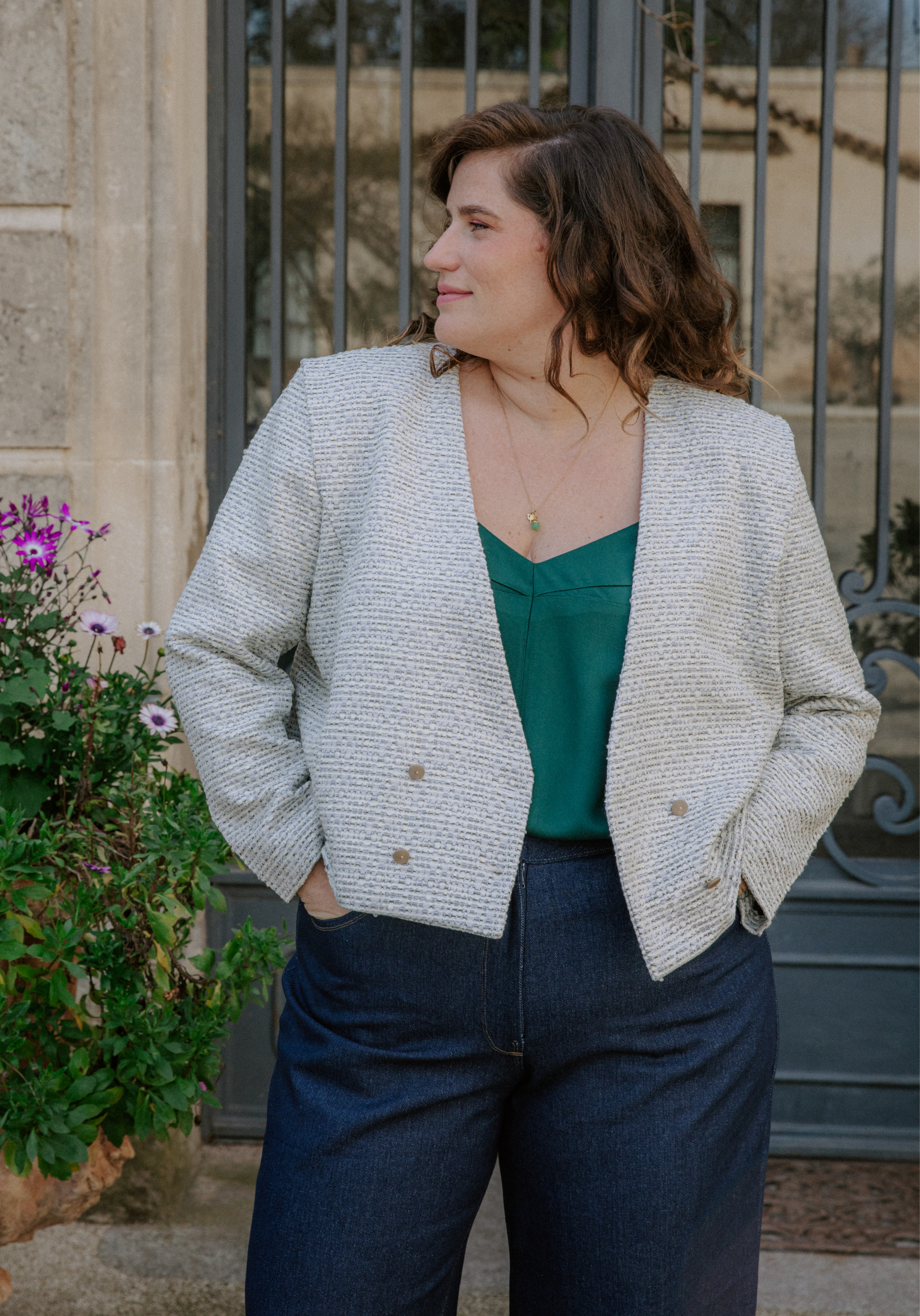 Damas Jacket Sewing Pattern - Paper Pattern – Maison Fauve UK