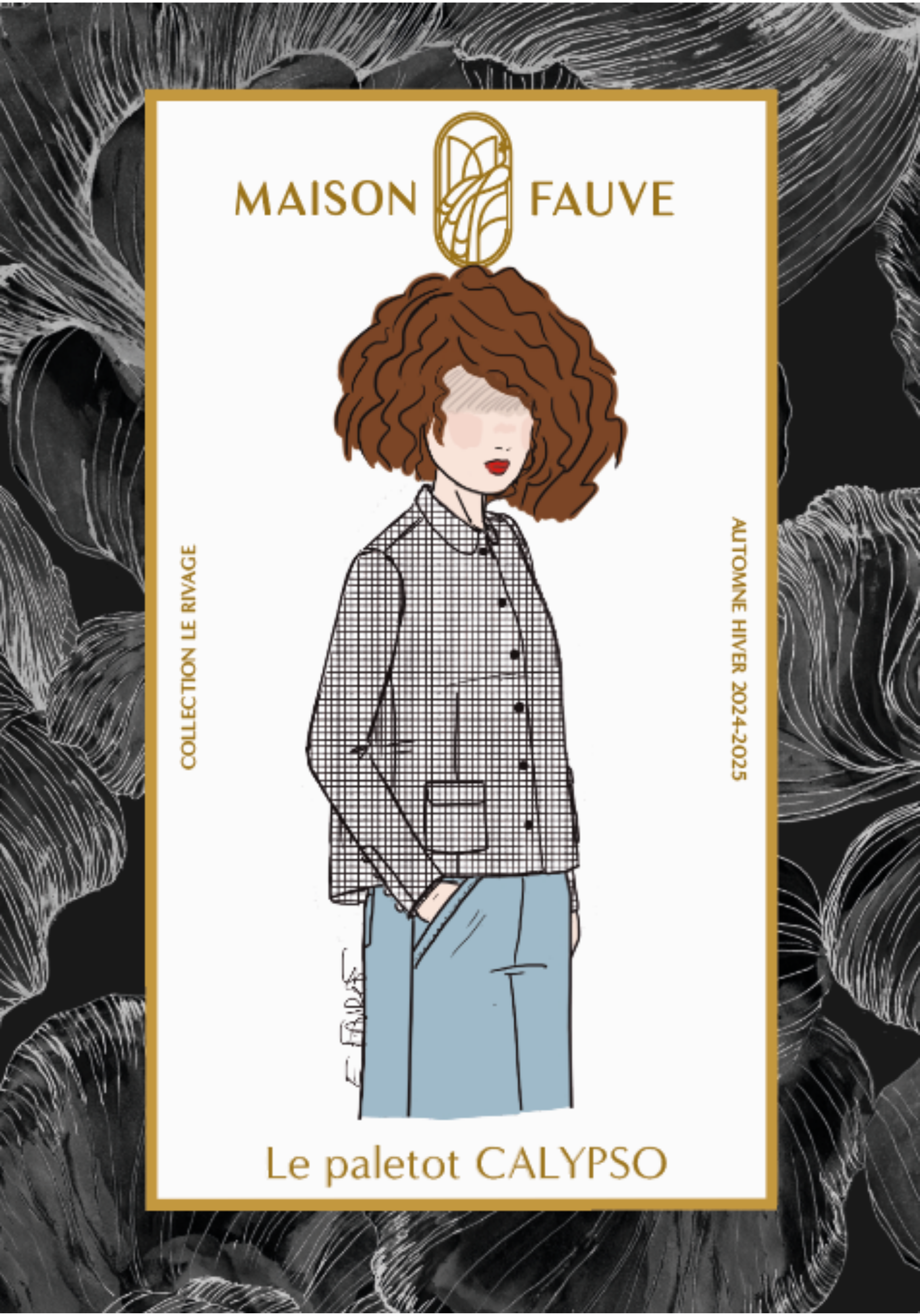 Calypso jacket Paper sewing pattern – Maison Fauve UK
