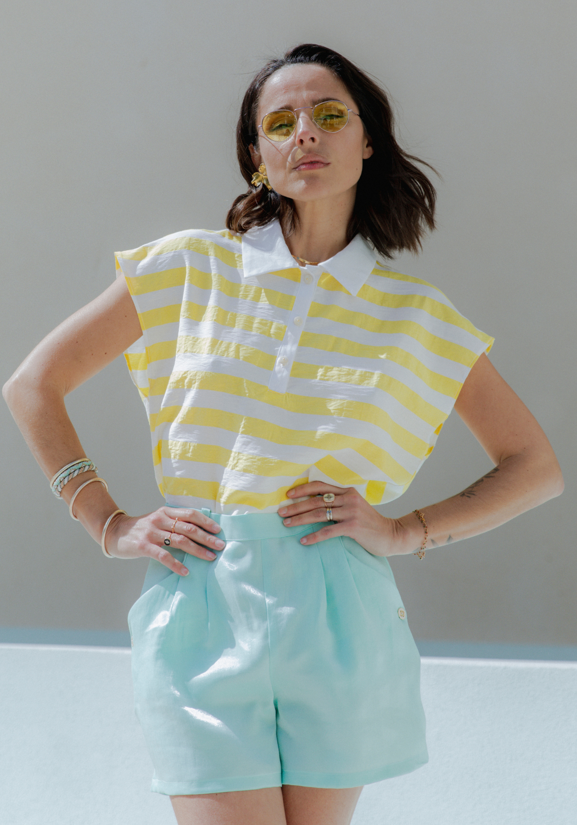 Malibu polo - Paper Sewing Pattern – Maison Fauve UK