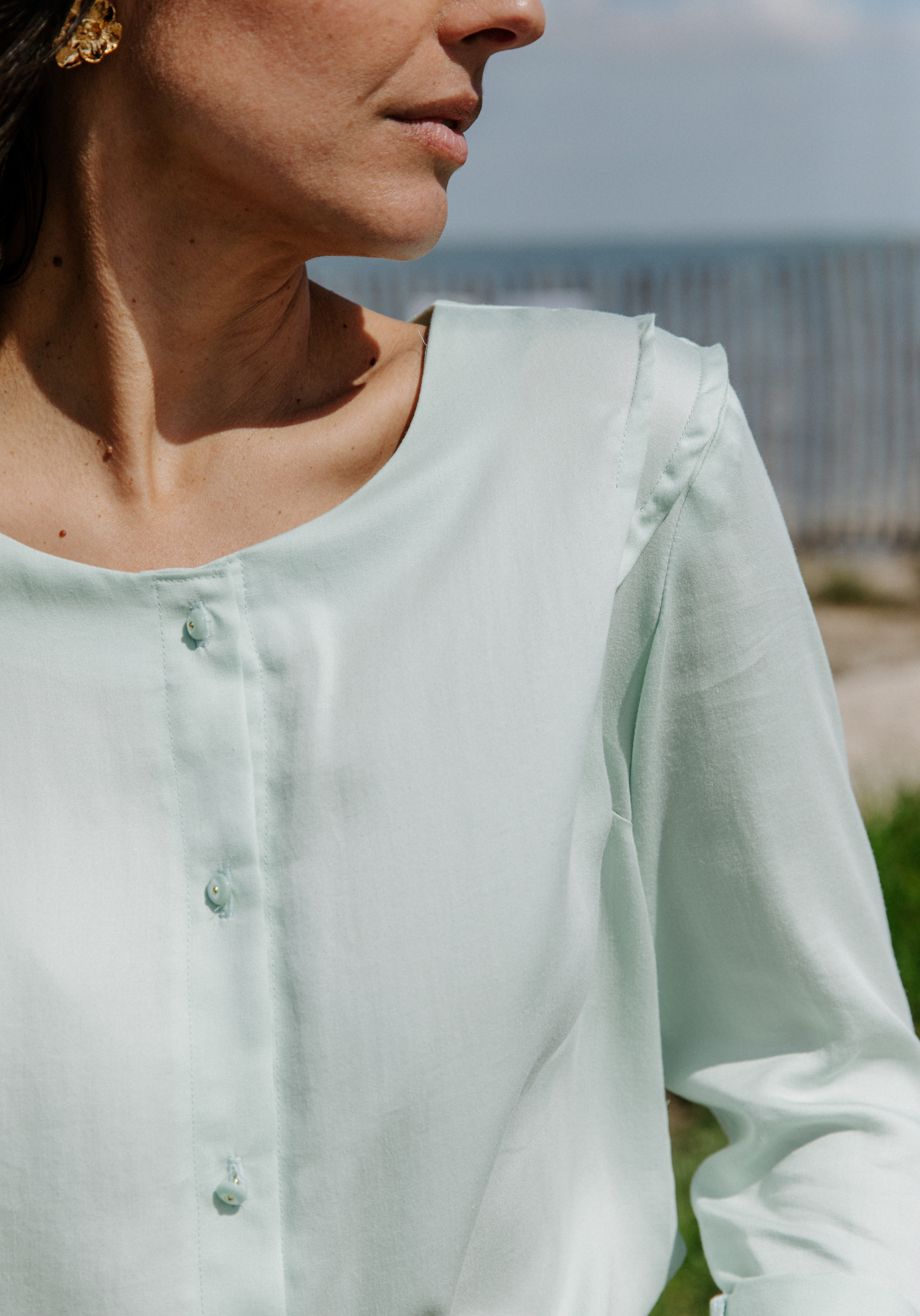 Lightweight Matte Tencel Satin Fabric - Multiple Colors – Maison Fauve UK