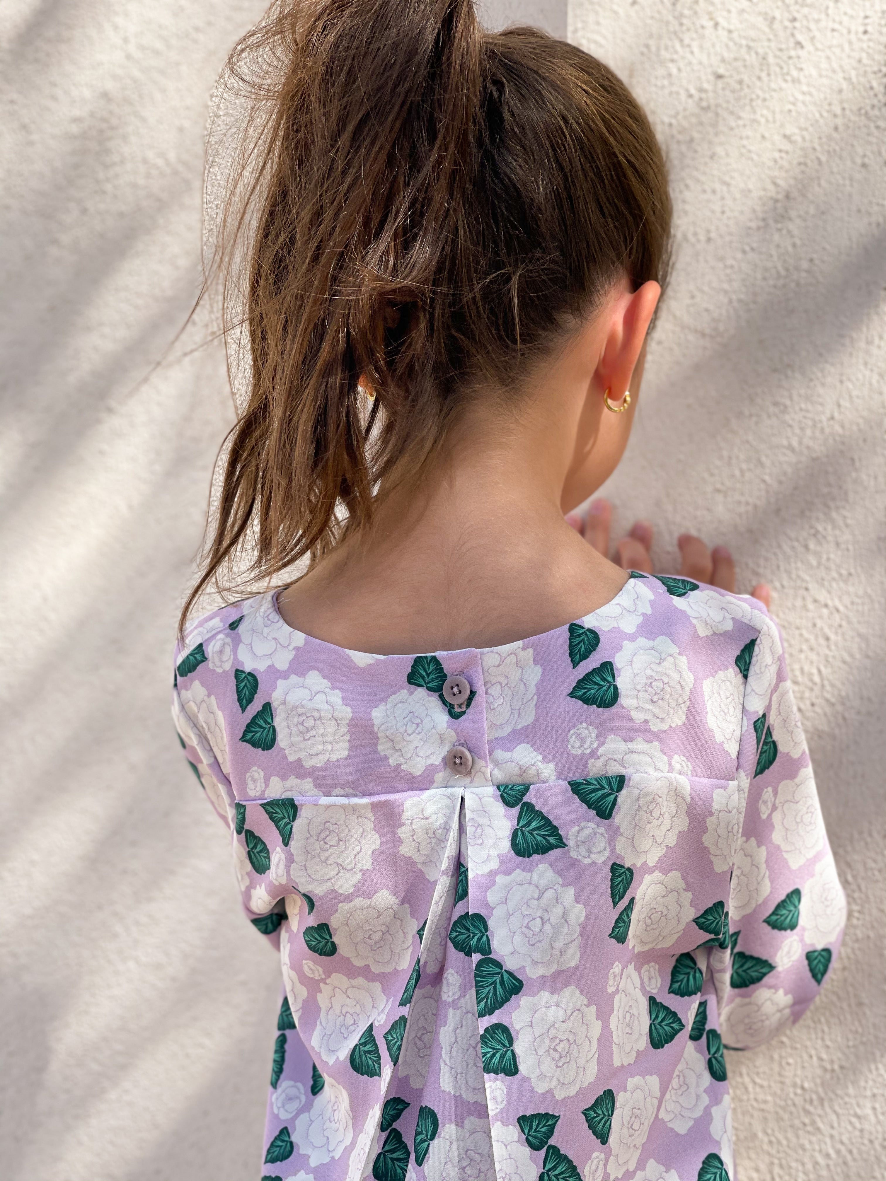 Miss Violette Blouse Children PDF Sewing Pattern – Maison Fauve UK