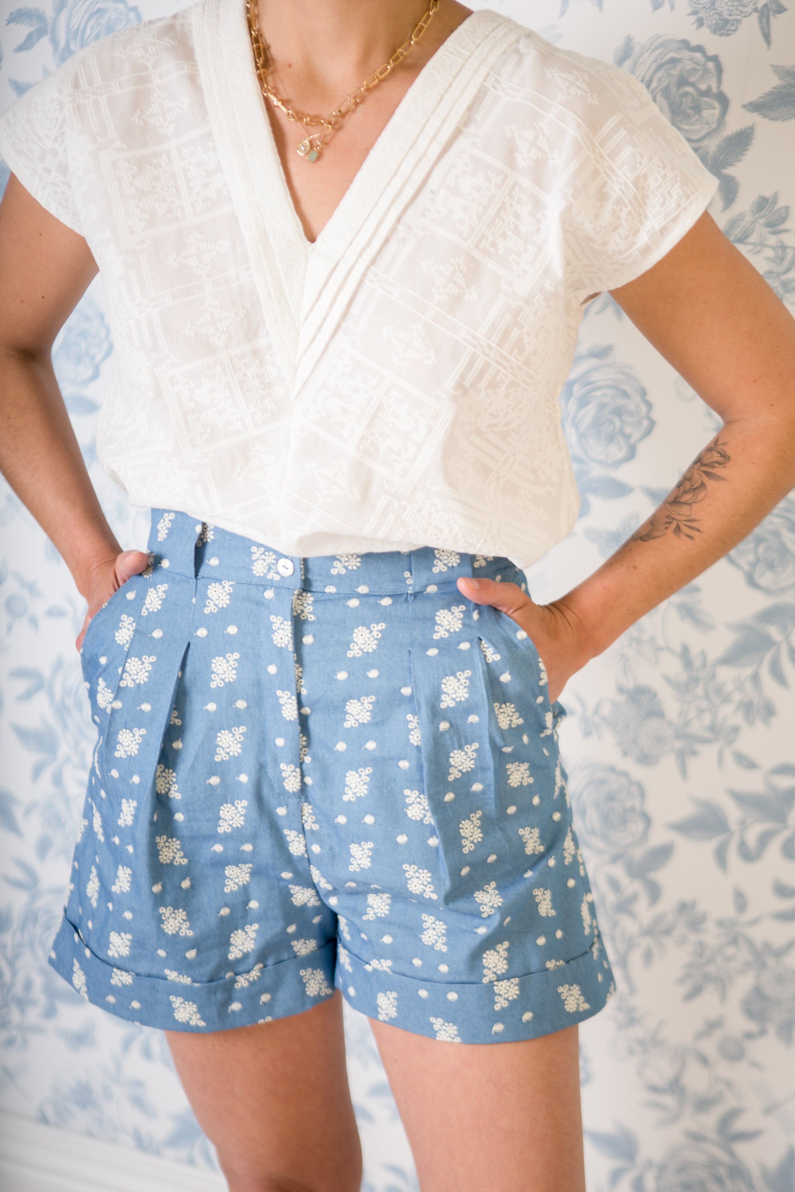 Belem Trousers/Shorts Paper Sewing Pattern – Maison Fauve UK