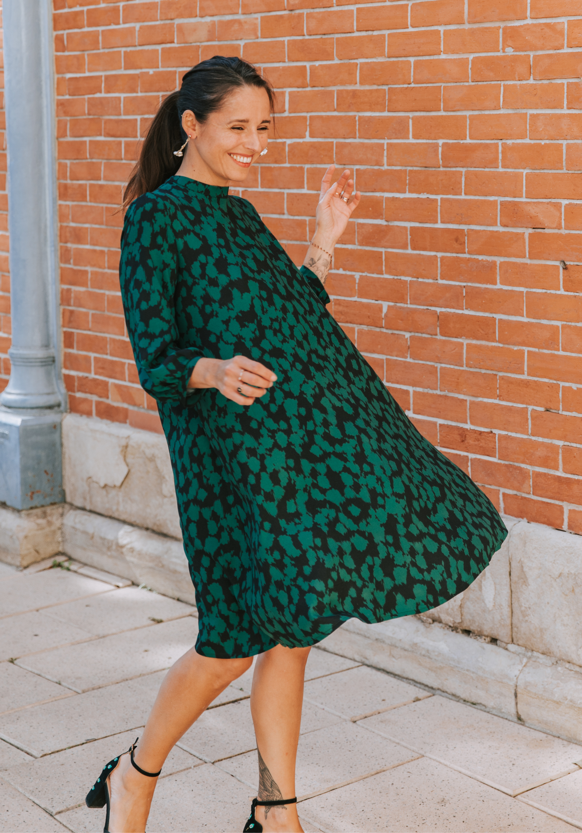 Mia Dress Blouse PDF Sewing Pattern (A4, A3, A0 and US letter) – Maison ...